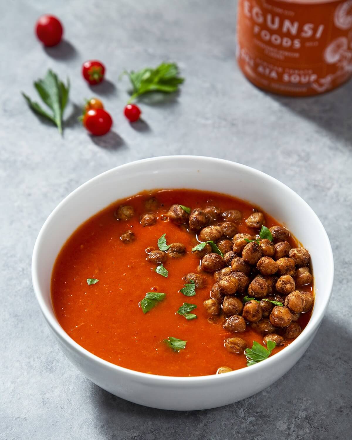 Obe Ata Bowl with Roasted Chickpeas Recipe | Egunsifoods